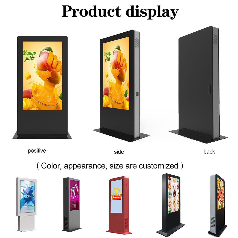 Outdoor Wall Mount Digital Signage - JPOK DISPLAY