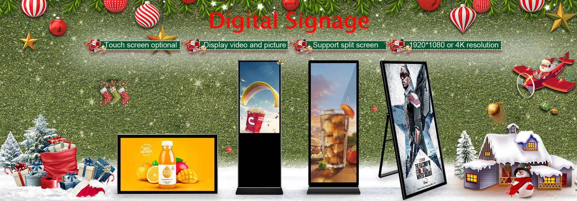 Indoor Floor Standing Digital Signage - JPOK DISPLAY