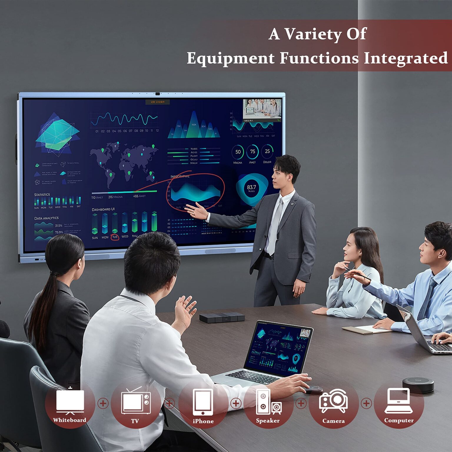JPOK DISPLAY Features and Functions of Interactive Flat Panels